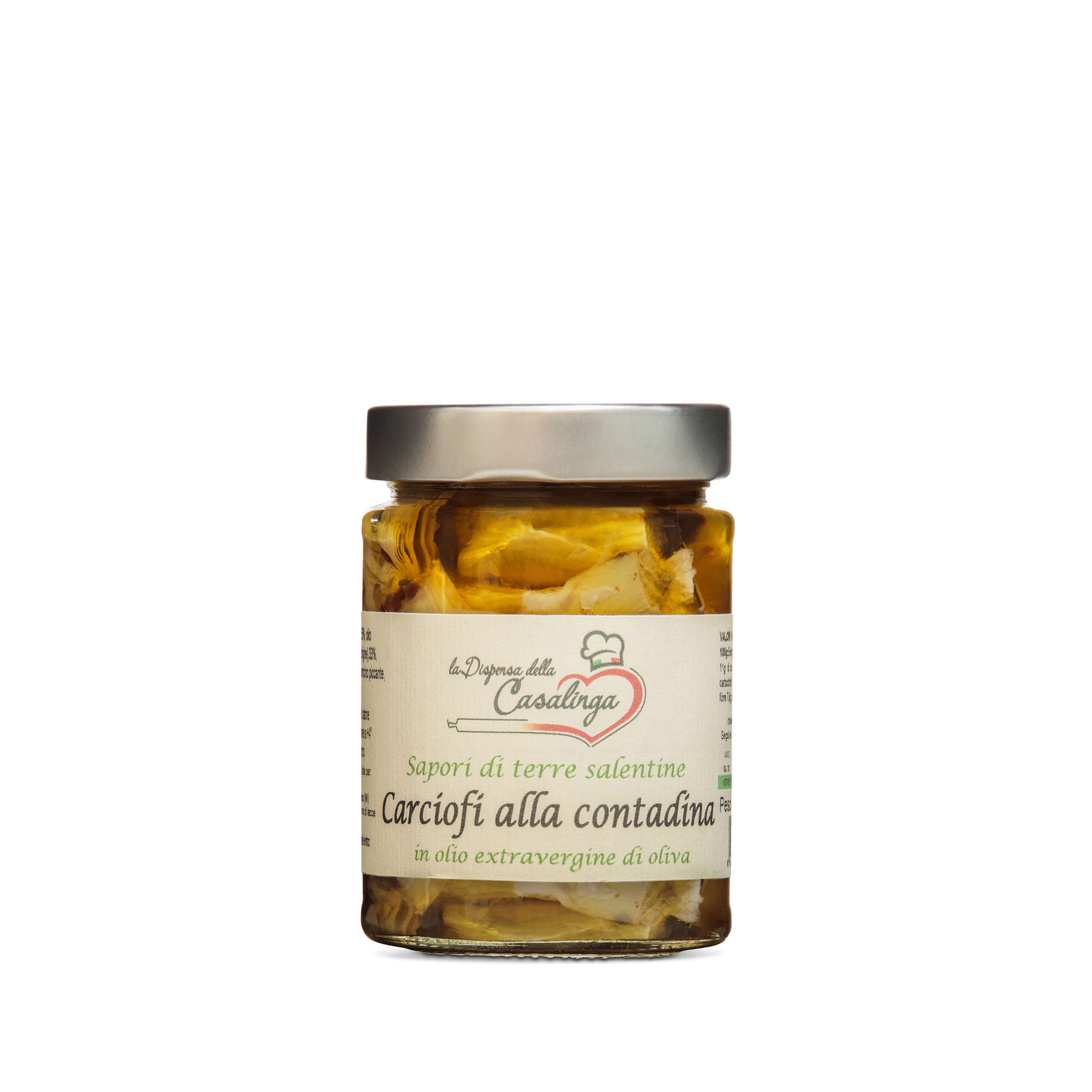 Farmer's style artichokes in extra virgin olive oil – La Dispensa della ...